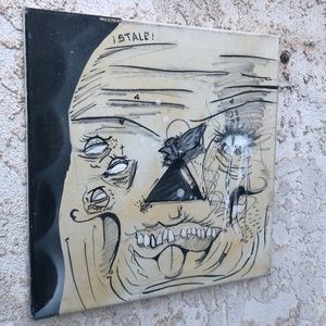 Art | Original Creep Face Graffiti Style Street Art Painting Face With Butterfly | Poshmark